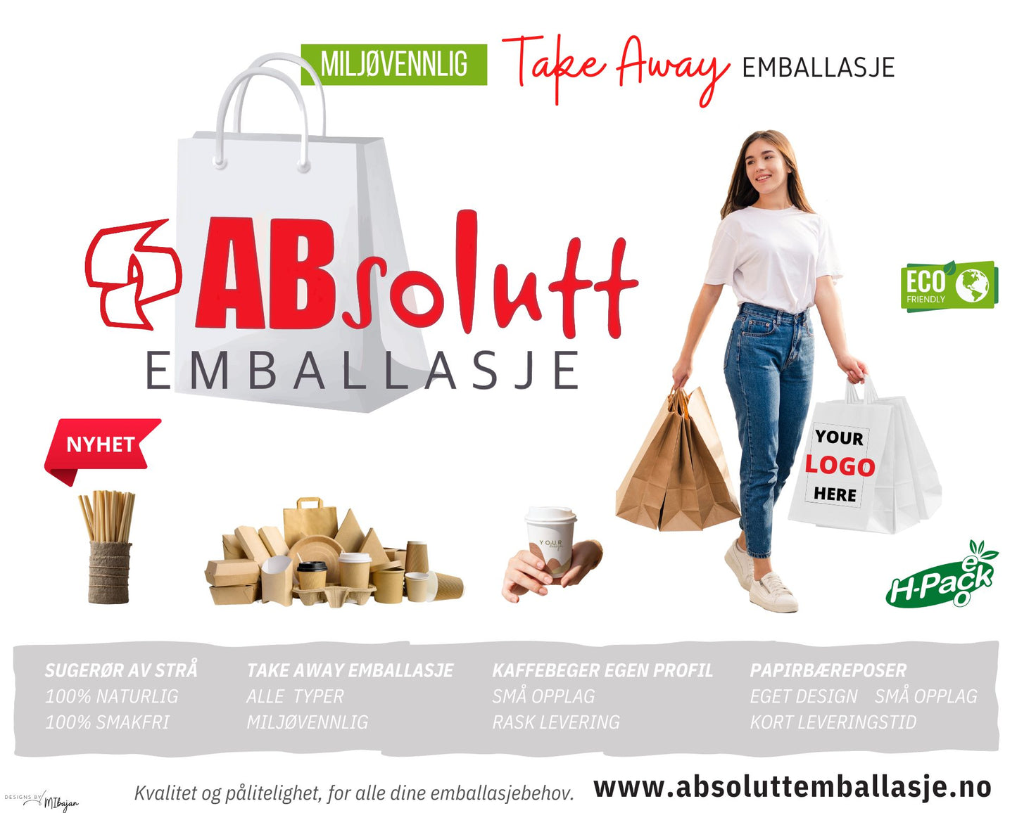 Take Away Emballasje – Absolutt Emballasje